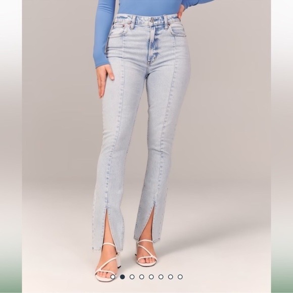 Abercrombie & Fitch | Jeans | Abercrombie Curve Love 9s High Rise Jeans ...